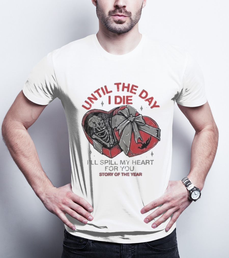 Story Of The Year Until The Day I Die Heart Box I'll Spill My Heart For You T-Shirt