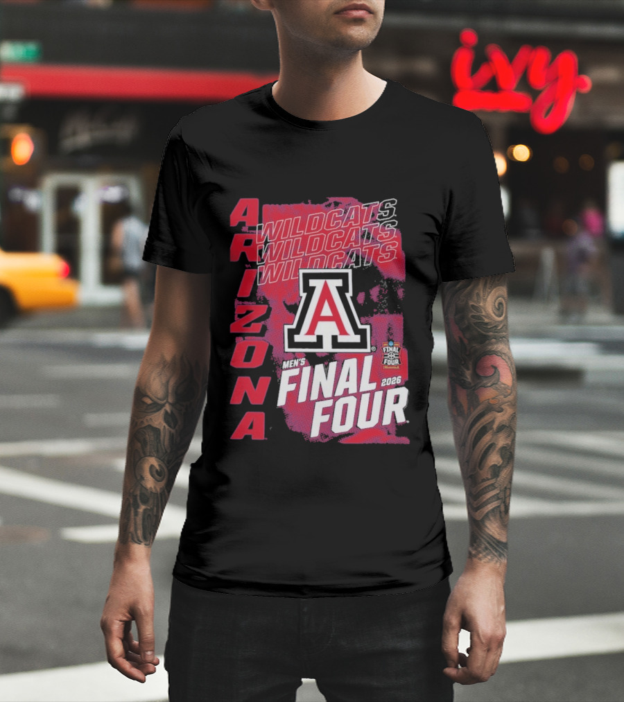 Arizona Wildcats NCAA Final Four 2026 March Madness Tournament T-Shirt