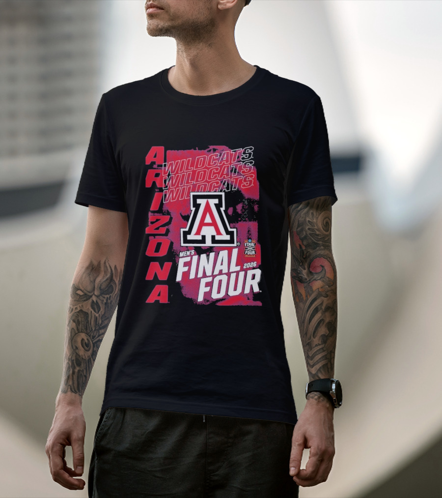 Arizona Wildcats NCAA Final Four 2026 March Madness Tournament T-Shirt
