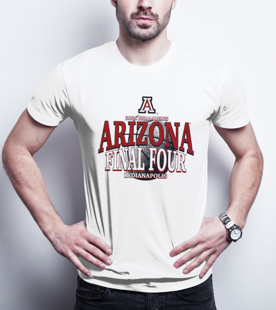 2026 NCAA Men's Arizona Final Four Indianapolis T-Shirt