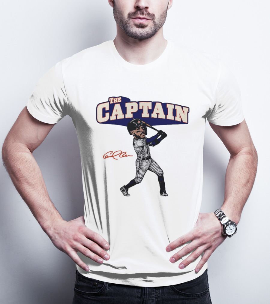 The Captain Carlos Correa Houston Astros Baseball Caricature T-Shirt