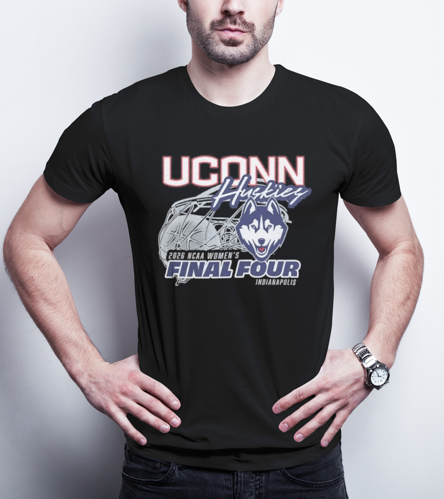 UConn Huskies 2026 NCAA Women's Final Four Indianapolis T-Shirt