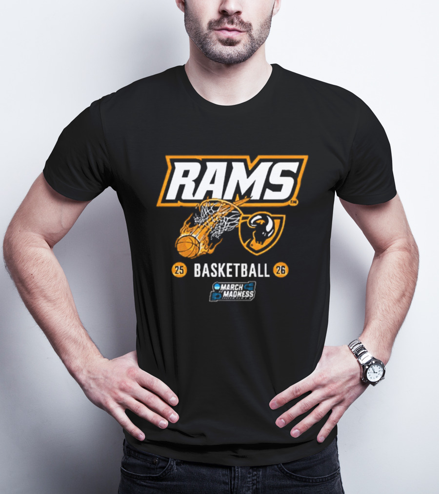 Rams Basketball VCU 2026 March Madness T-Shirt