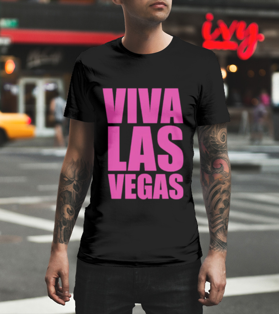 Viva Las Vegas Pink T-Shirt