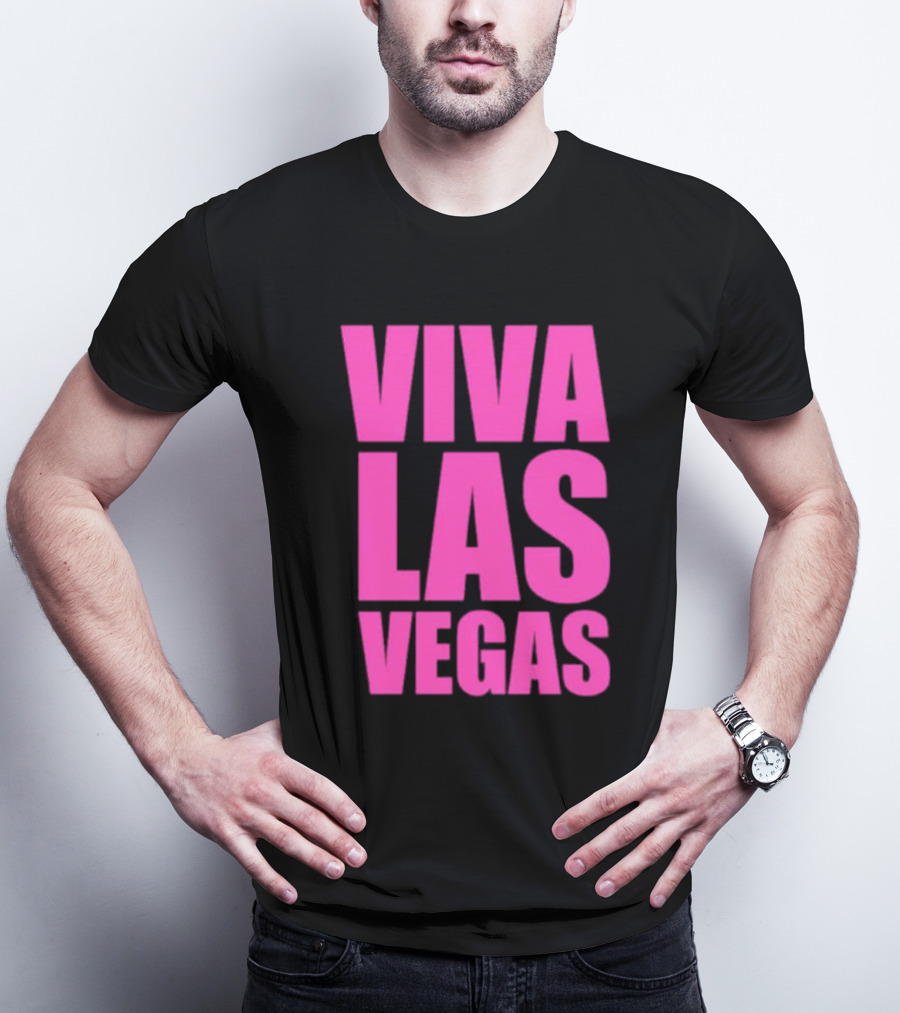 Viva Las Vegas Pink T-Shirt