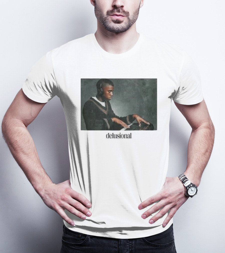 Kanye West Delusional Classical Music Headphones T-Shirt