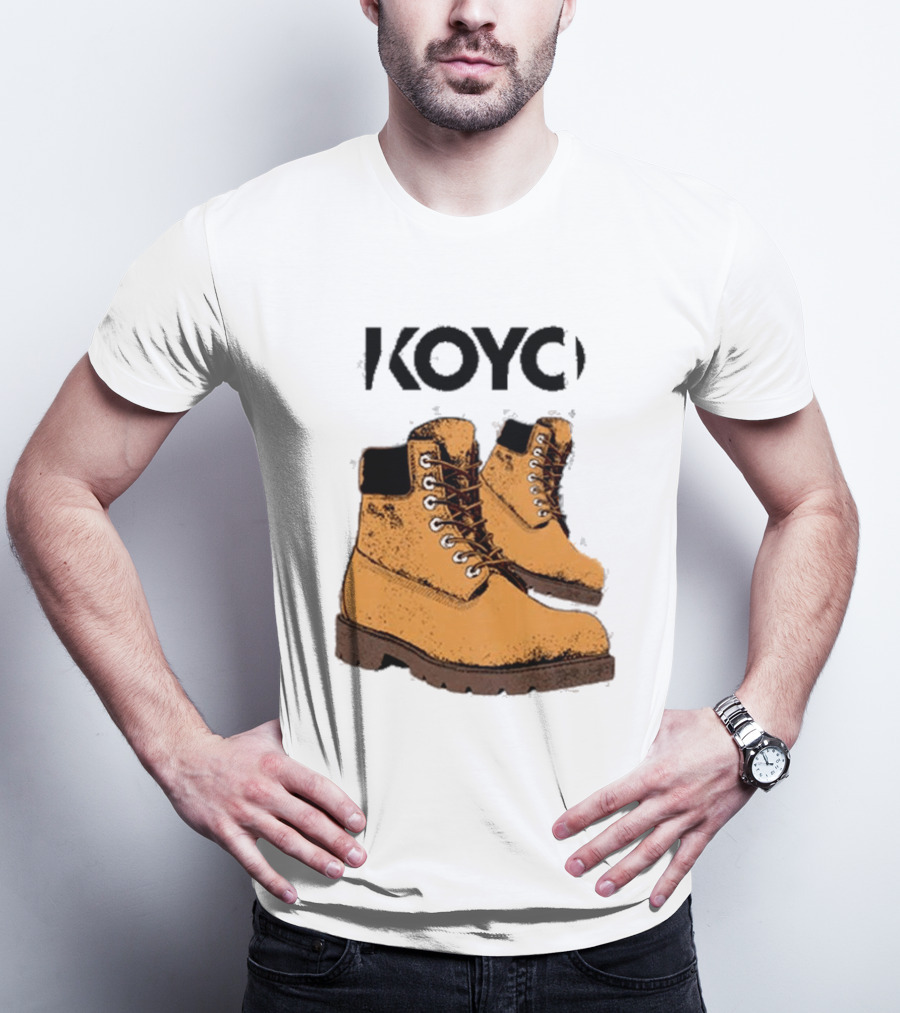 Koyo Timberland Style Boots T-Shirt