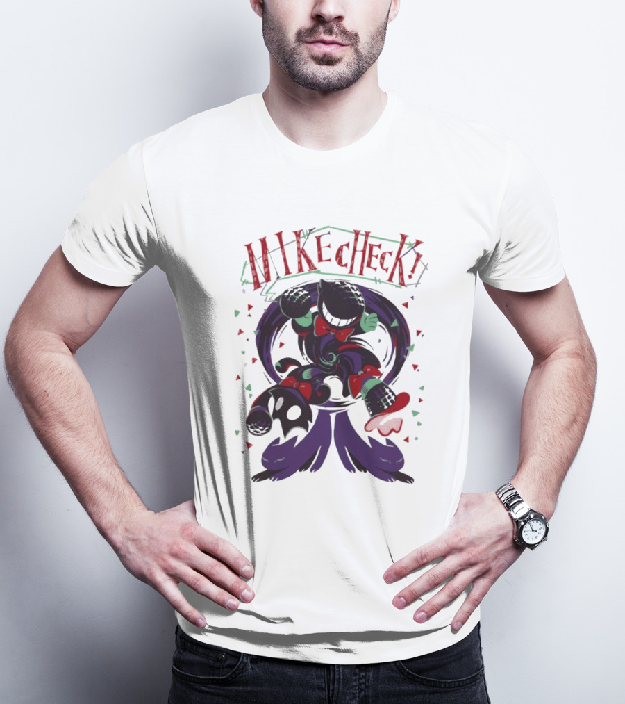 Mike Check Cool Cartoon T-Shirt
