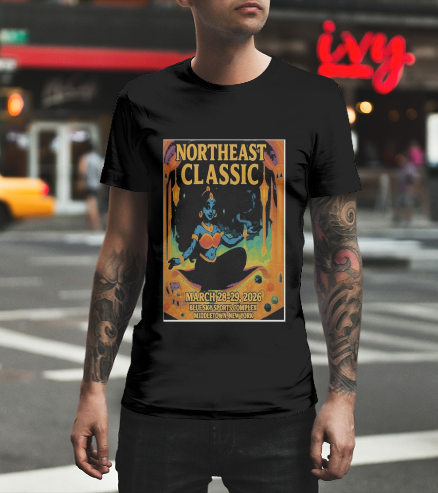 Northeast Classic March 28 29 2026 Blue Sky Sports Complex Middletown New York Vibrant Event With Mystical T-Shirt