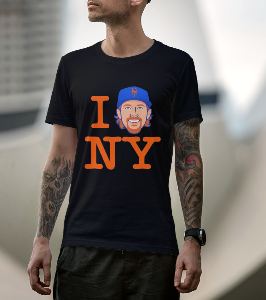 I Love NY Nolan McLean New York Mets Baseball Fan T-Shirt