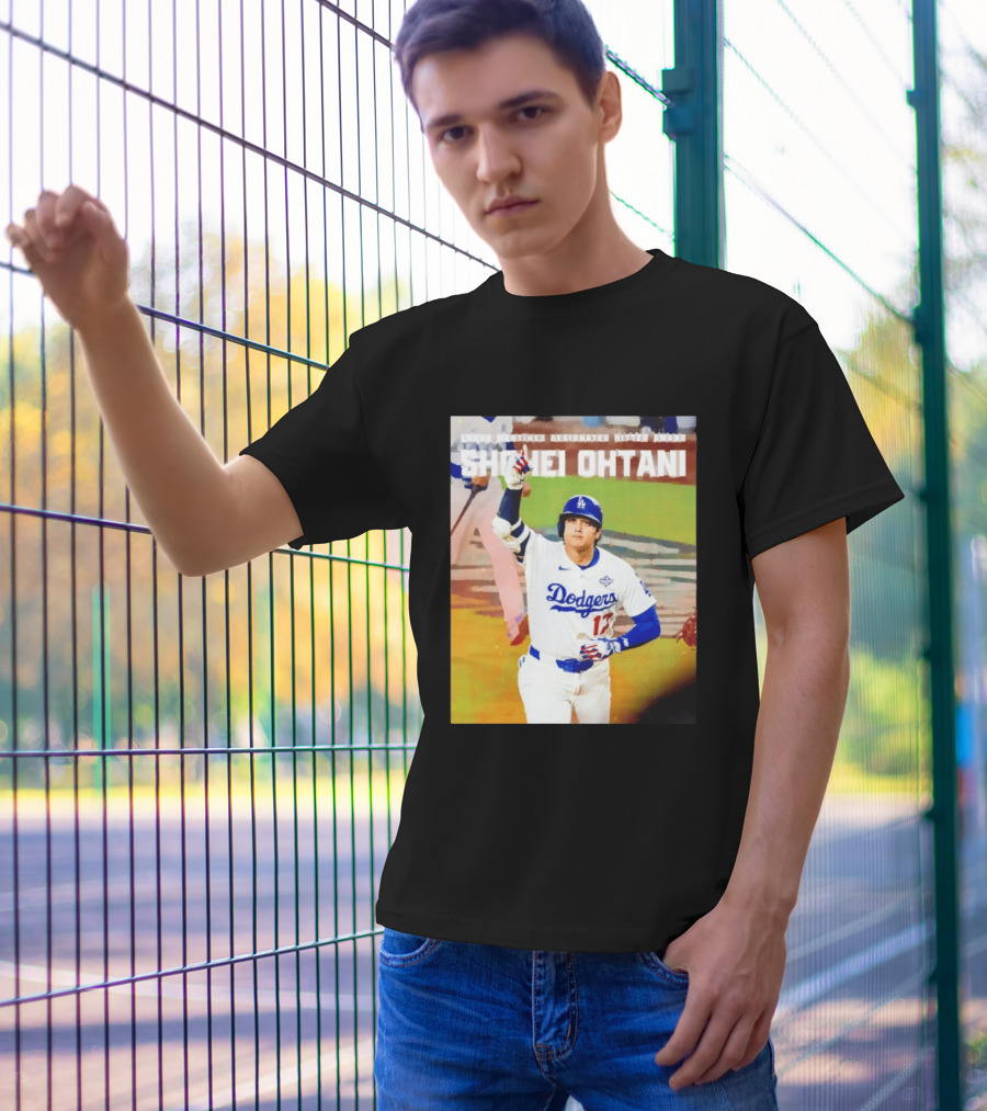 Edgar Martínez Designated Hitter Award Shohei Ohtani Los Angeles Dodgers T-Shirt