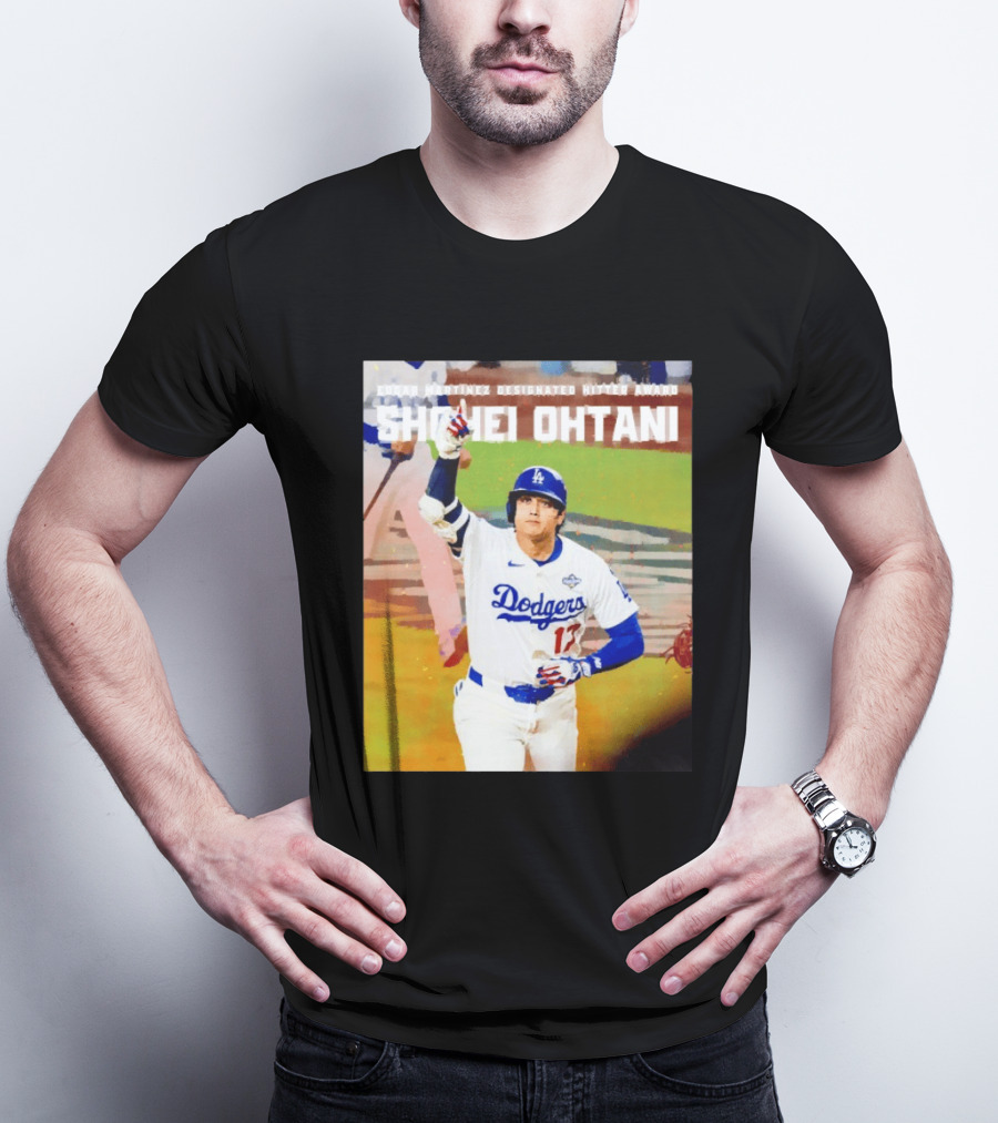 Edgar Martínez Designated Hitter Award Shohei Ohtani Los Angeles Dodgers T-Shirt