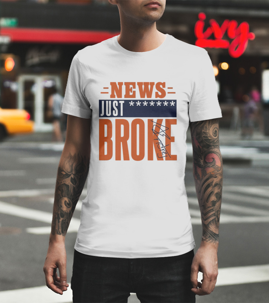 Andrej Stojakovic News Just Broke Illinois Fighting Illini T-Shirt