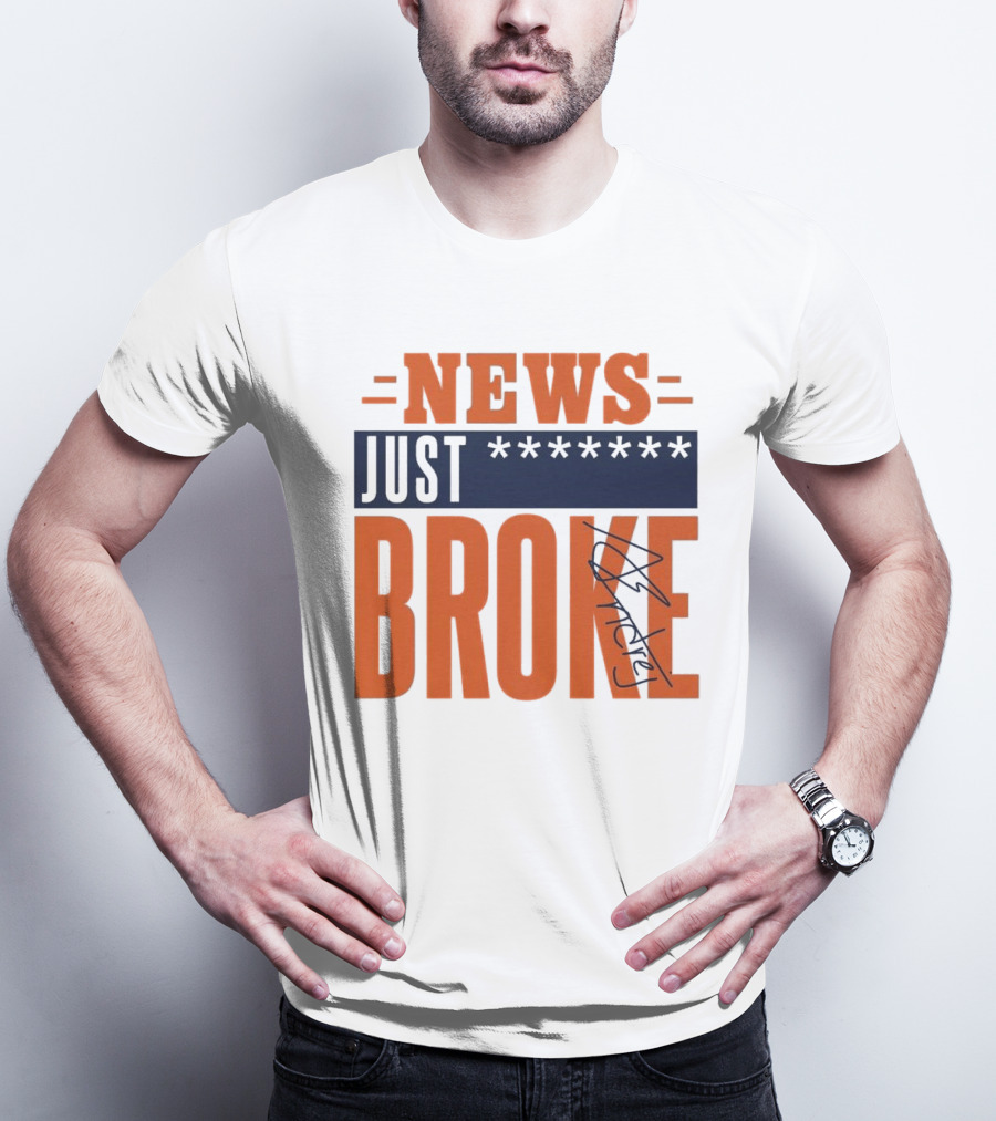 Andrej Stojakovic News Just Broke Illinois Fighting Illini T-Shirt