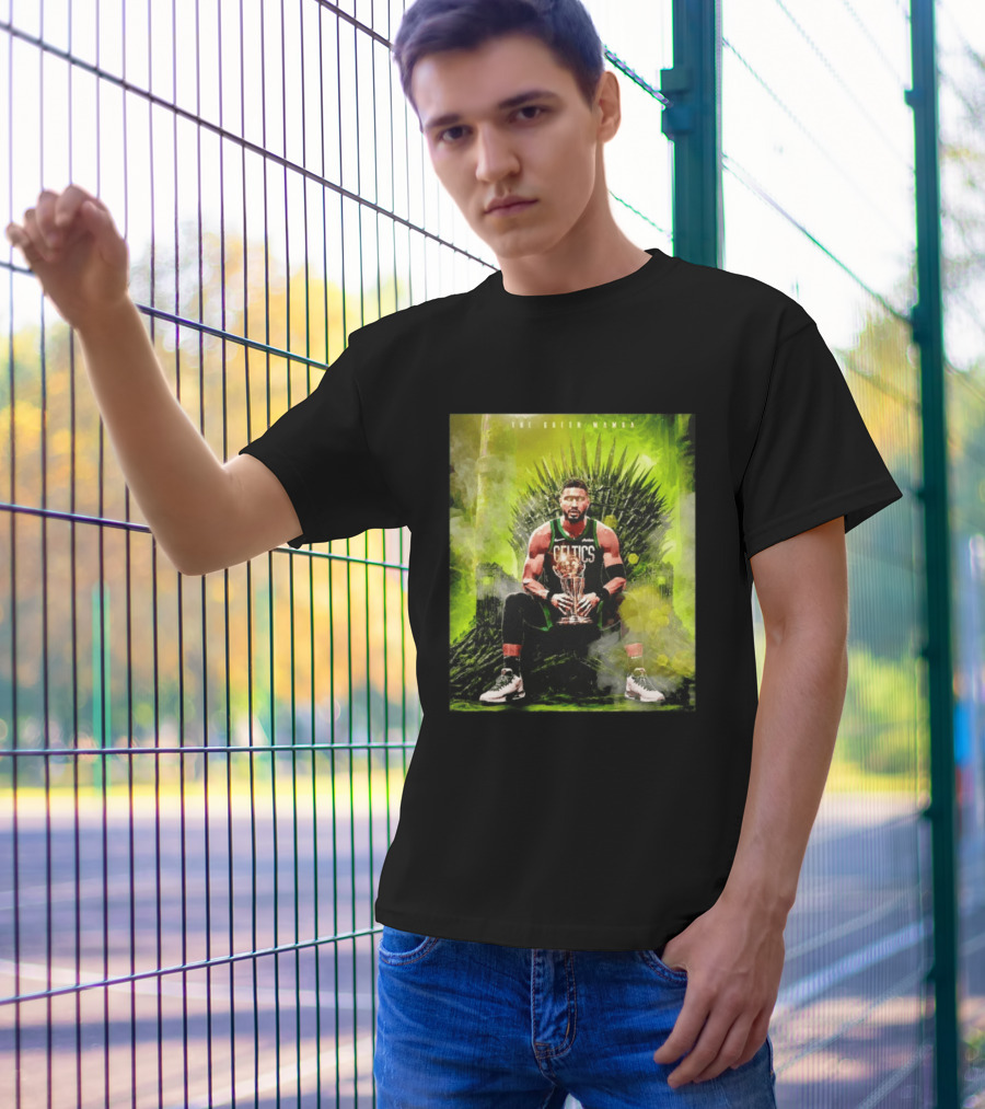 Jayson Tatum Boston Celtics The Green Mamba Iron Throne NBA Player T-Shirt