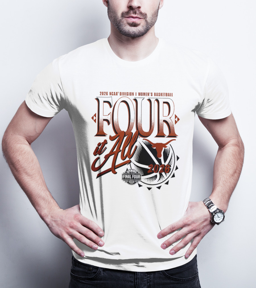 2026 NCAA Women's Basketball Final Four Texas Longhorns March Madness T-Shirt