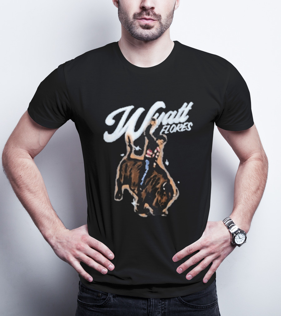 Wyatt Flores Music American Bison T-Shirt