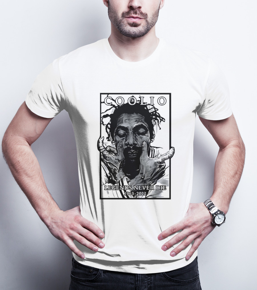 COOLIO Legends Never Die 1963 2022 T-Shirt
