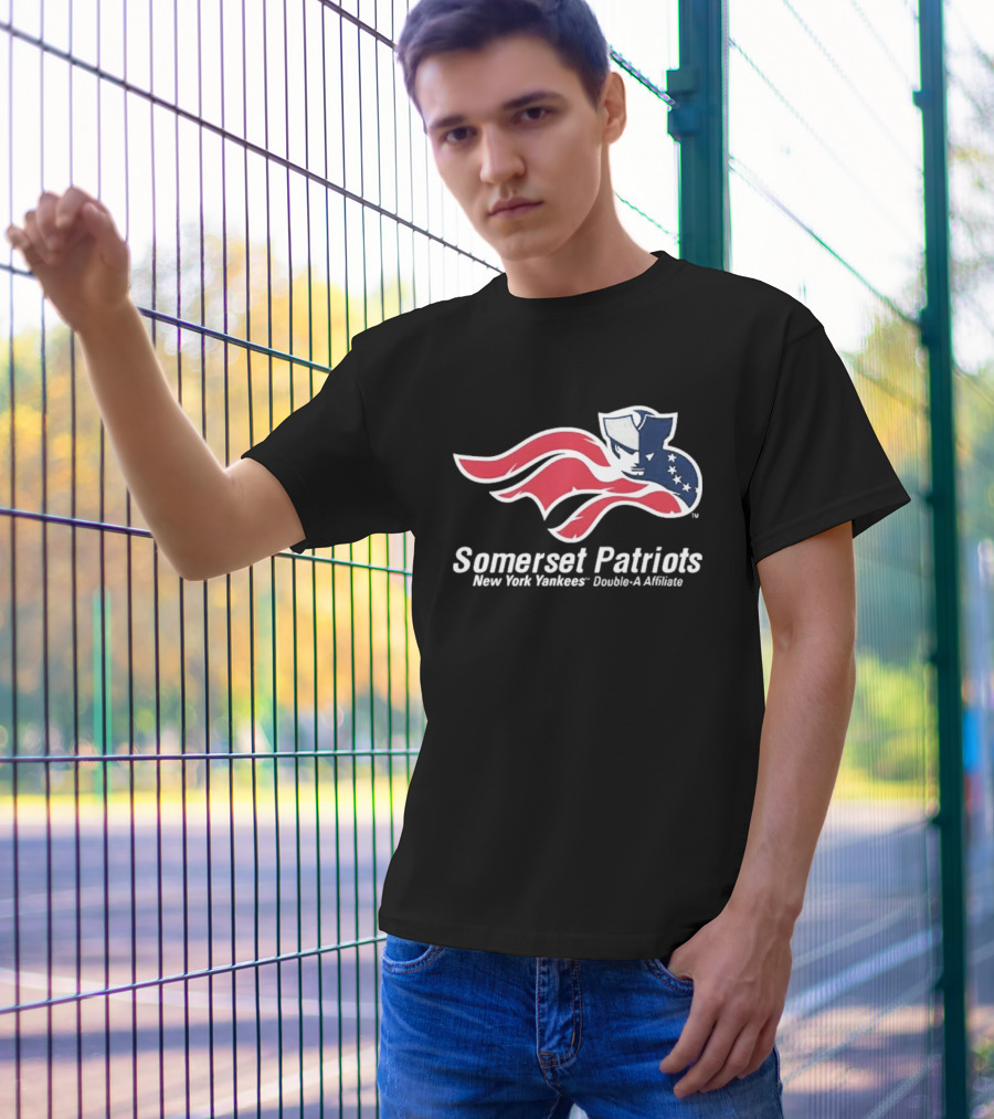 2026 Somerset Patriots New York Yankees Double A Affiliate Giveaway T-Shirt