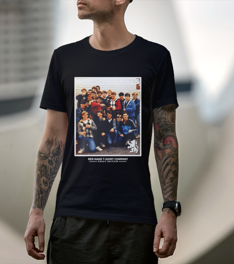Boro Originals Red Hand Holgate End 1986 Lion Crest T-Shirt