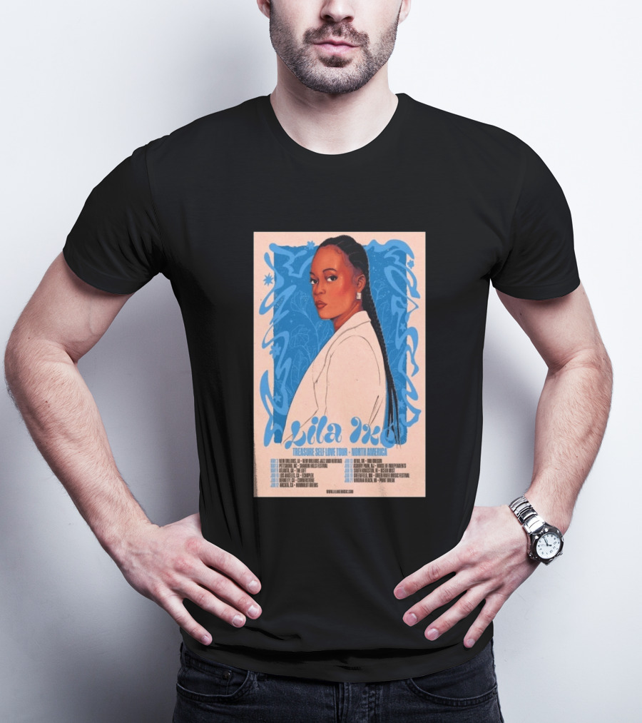 Lila Ike Treasure Self Love Tour North America 2026 T-Shirt