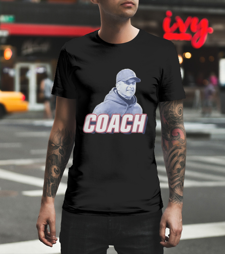 Harbaugh Coach New York Giants T-Shirt