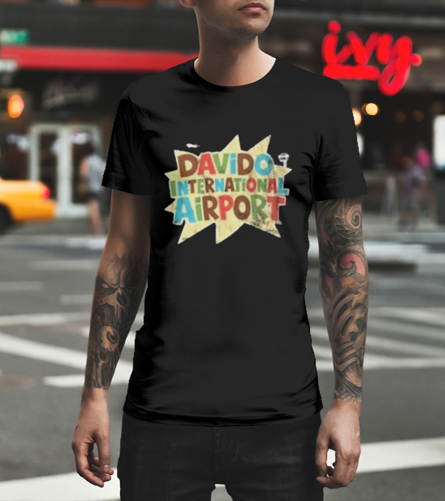 Davido International Airport T-Shirt