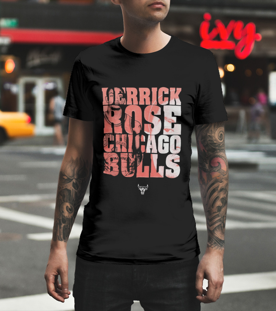 Derrick Rose Chicago Bulls 2010s UNK T-Shirt