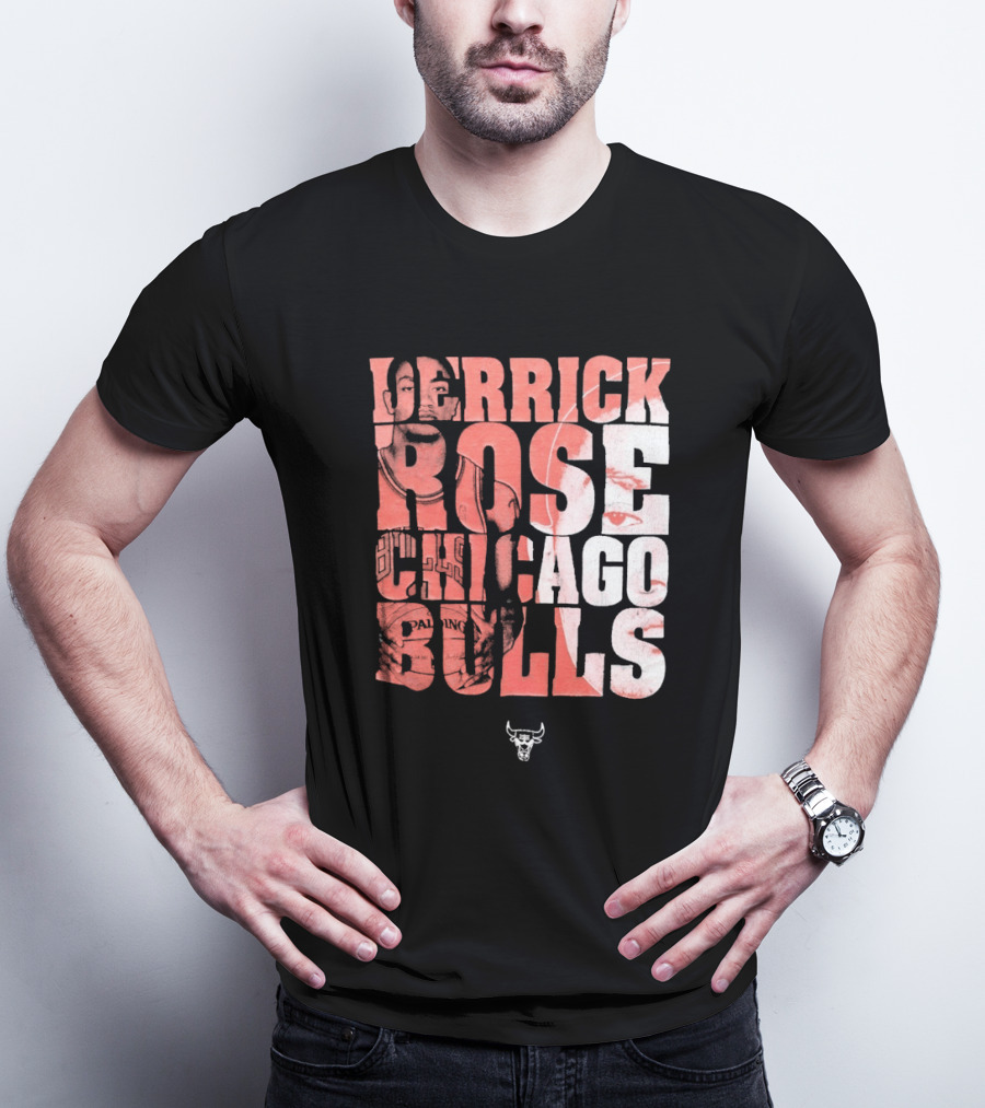 Derrick Rose Chicago Bulls 2010s UNK T-Shirt