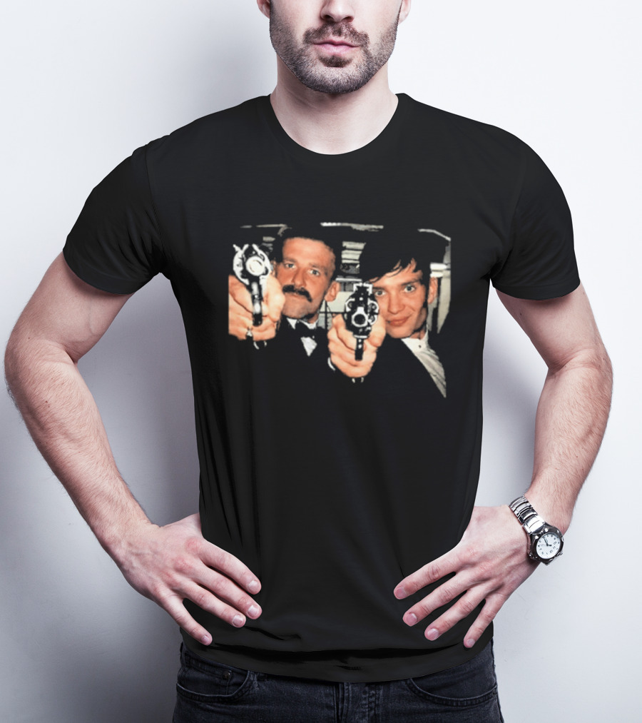 Peaky Blinders Arthur Tommy Shelby Guns T-Shirt