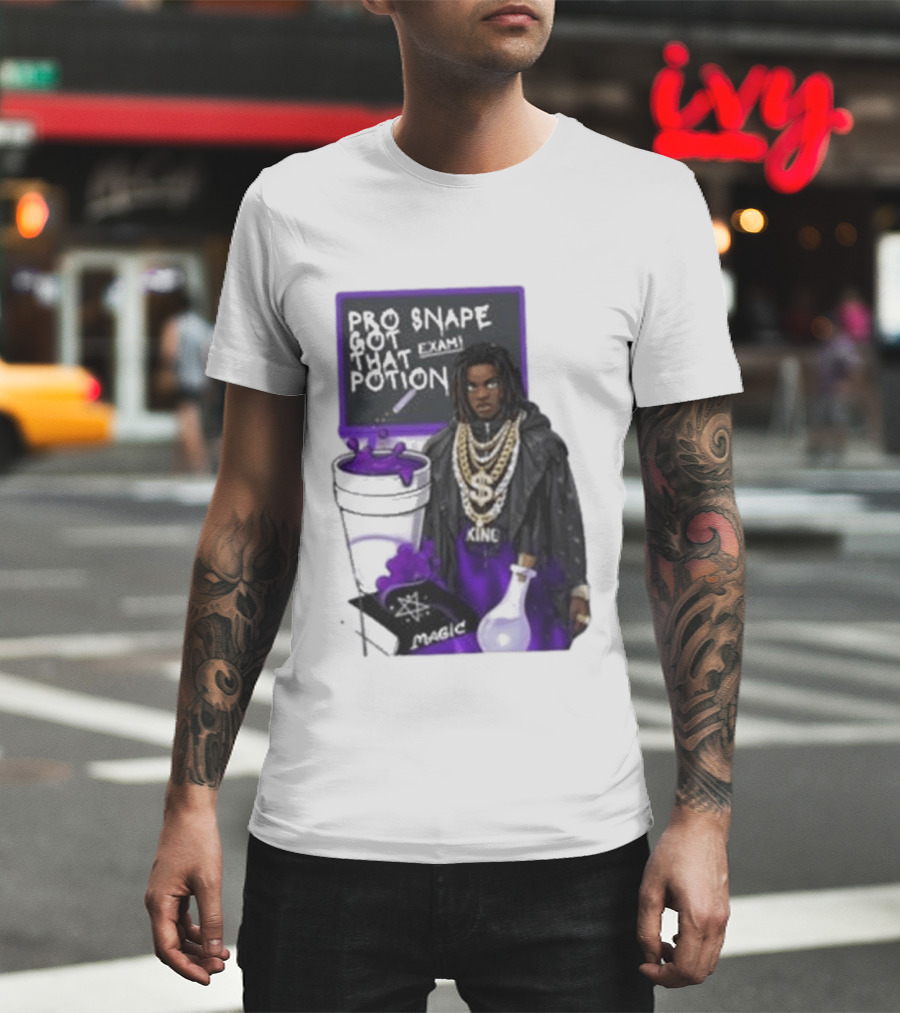 Pro Snape Got That Potion Magic Hip Hop Exam King T-Shirt