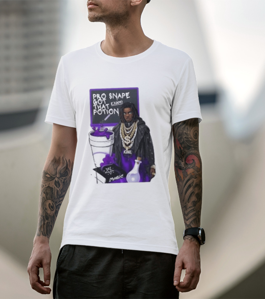 Pro Snape Got That Potion Magic Hip Hop Exam King T-Shirt