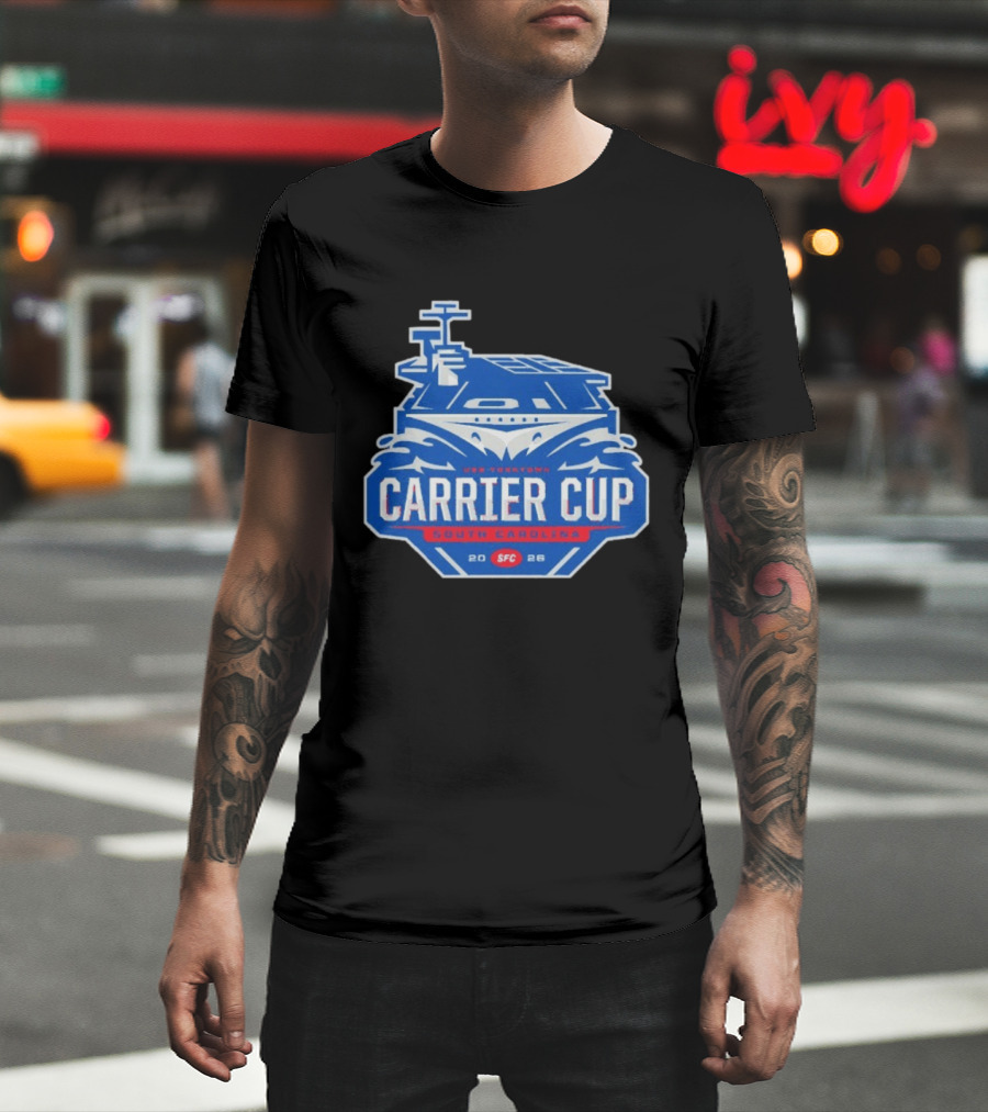 USS Yorktown Carrier Cup South Carolina SFC 2026 Tournament T-Shirt