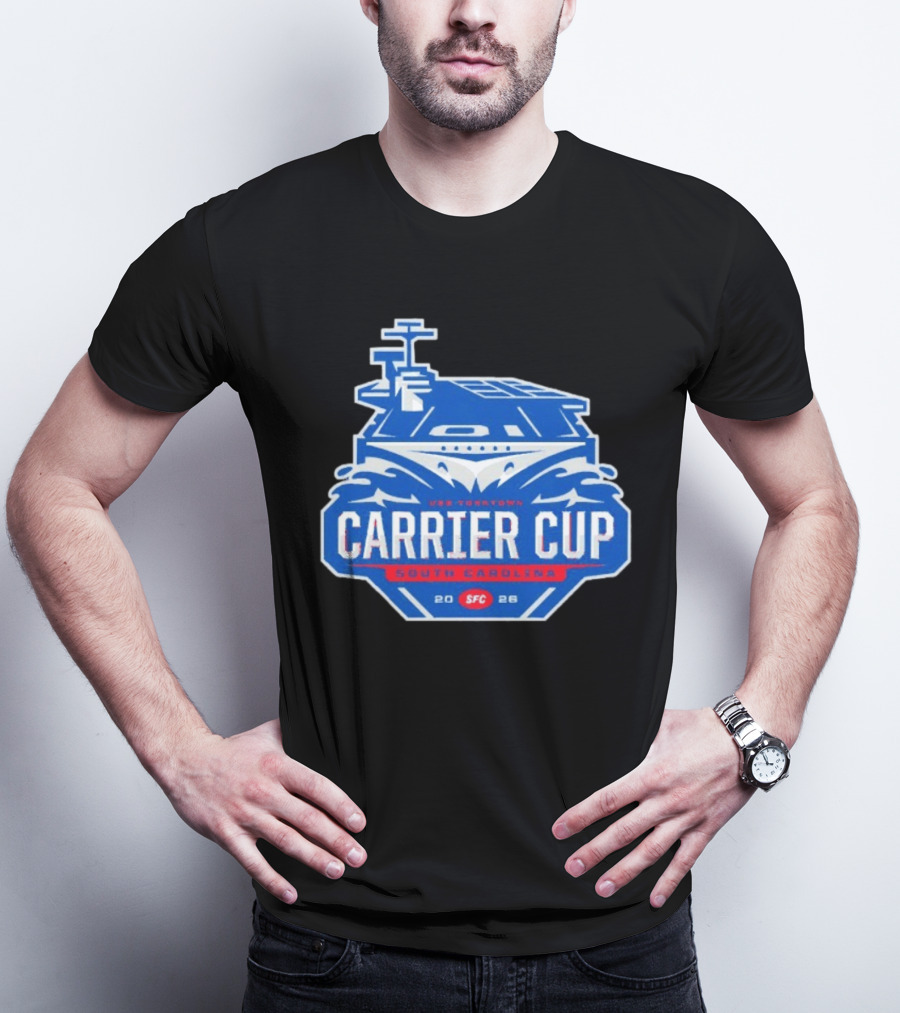 USS Yorktown Carrier Cup South Carolina SFC 2026 Tournament T-Shirt