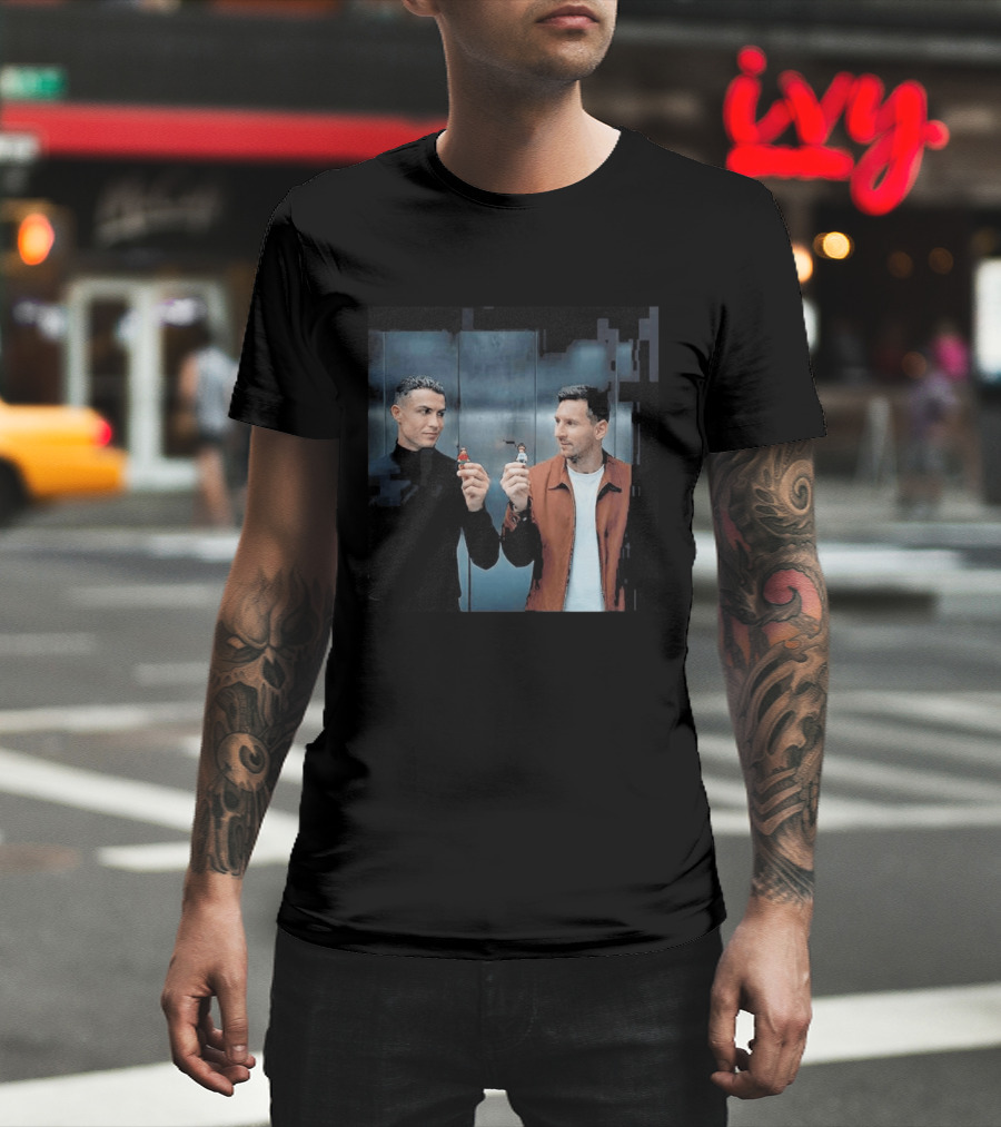 Lego World Cup 2026 Cristiano Ronaldo Lionel Messi GOAT Commercial T-Shirt