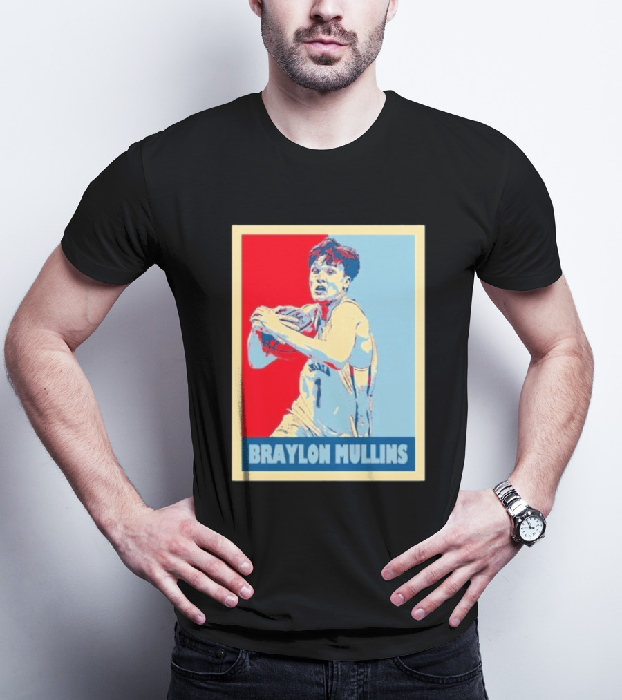 Braylon Mullins Uconn Basketball Iconic Hope T-Shirt