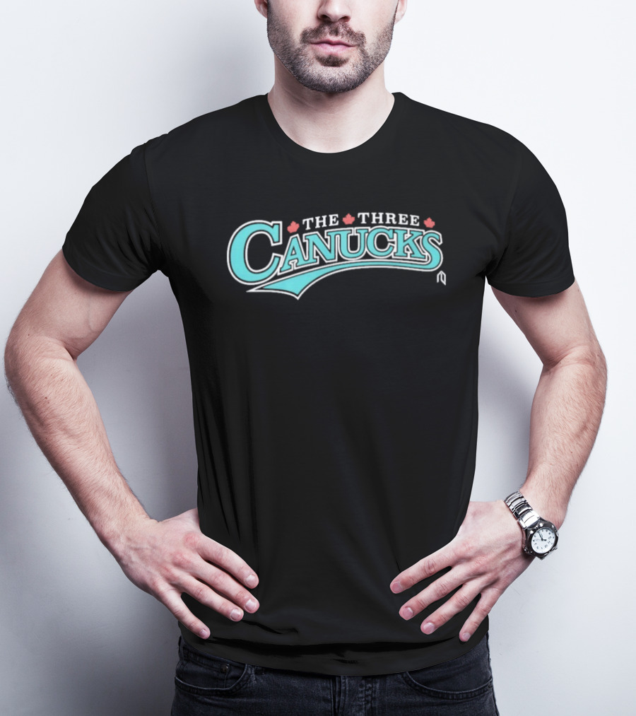 Marlins The Three Canucks Retro Style Canadian T-Shirt