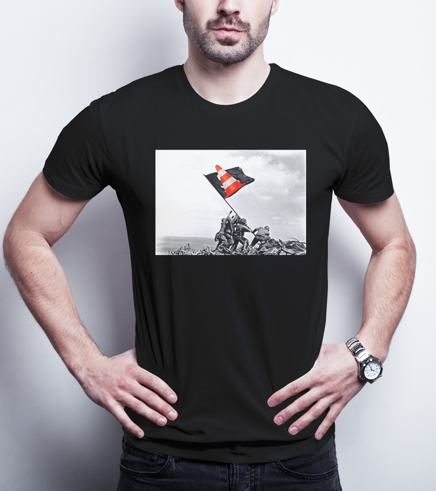 Pittsburgh Pirates Win Their First Series Traffic Cone Flag T-Shirt