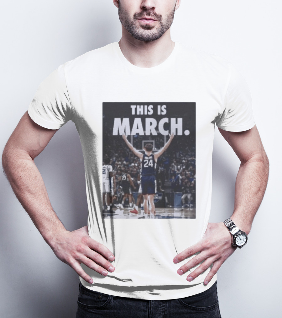 This Is March Braylon Mullins The Shot Uconn Clutch Basketball Moment T-Shirt
