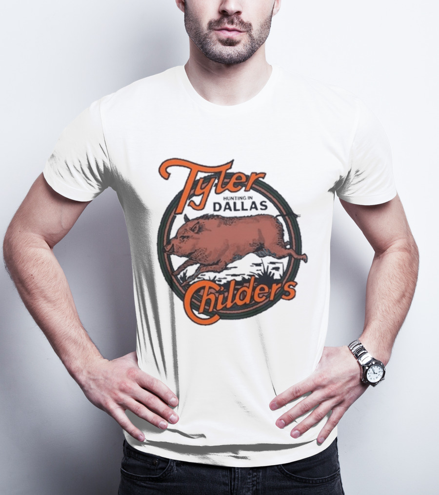 Tyler Childers Dallas Dos Equis Pavilion Pig T-Shirt