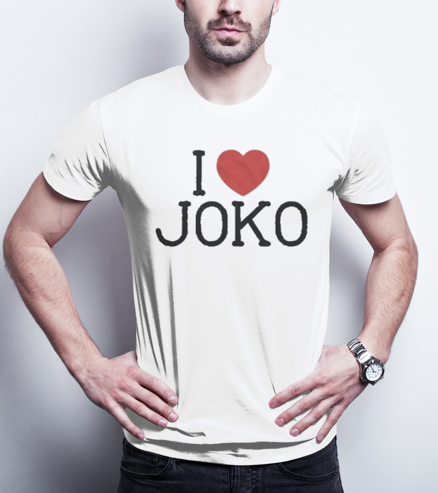 I Love Joko Heart T-Shirt