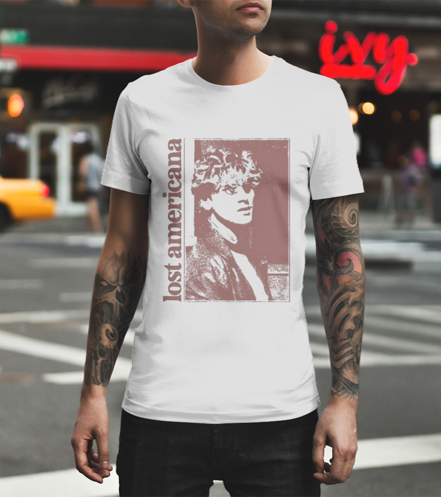 Lost Americana Mgk Retro Style Image T-Shirt