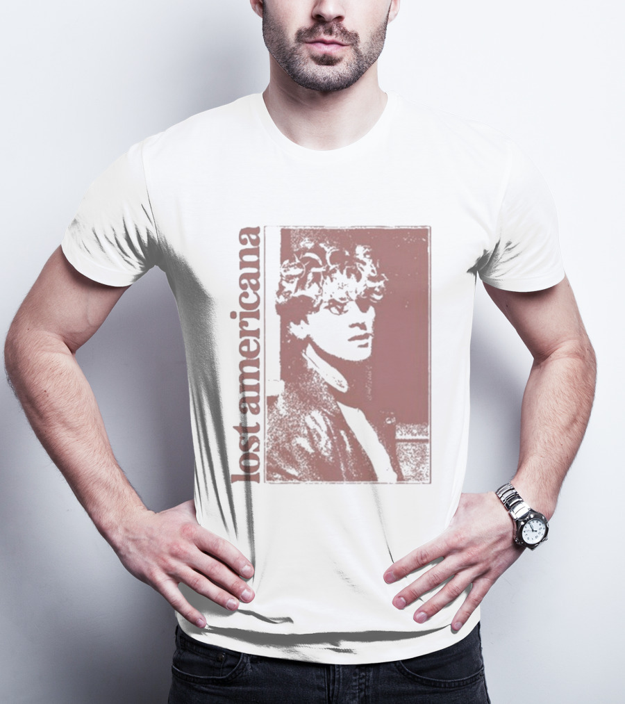 Lost Americana Mgk Retro Style Image T-Shirt