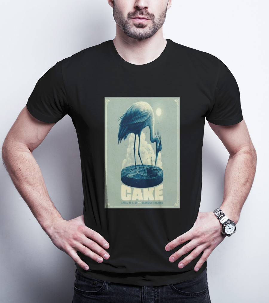 CAKE April 28 & 29 Saenger Theatre New Orleans LA 2026 T-Shirt