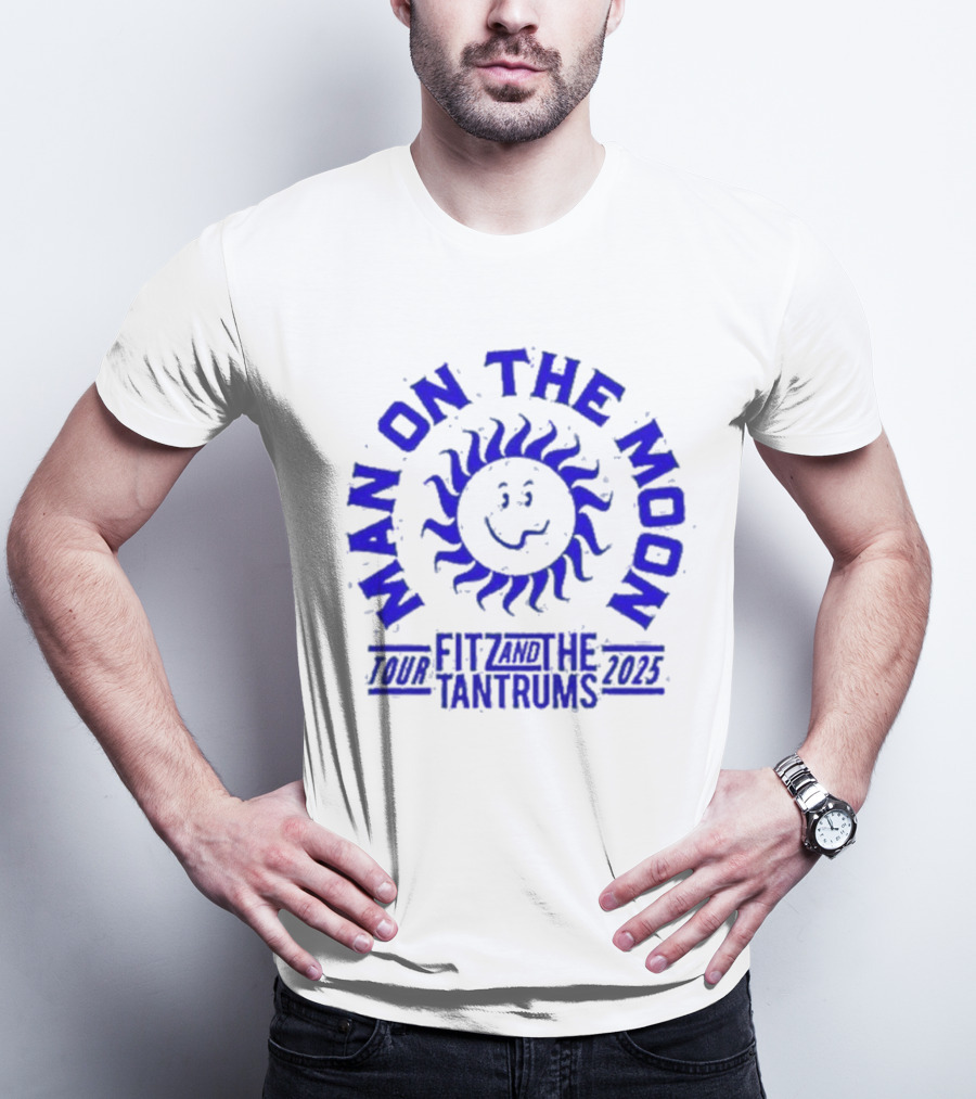 Man On The Moon Fitz And The Tantrums 2025 Sunbeam T-Shirt