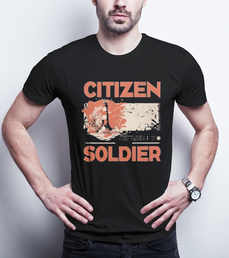 Citizen Soldier Save Your Story Torn Paper Distressed T-Shirt