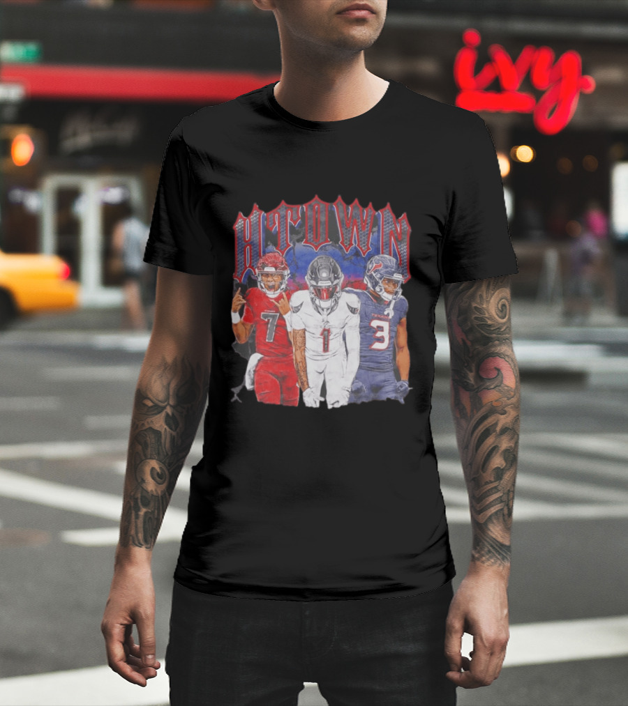 CJ Stroud Tank Dell Kamari Lassiter Houston Texans H TOWN 713 T-Shirt