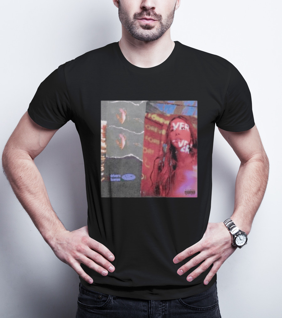Drivers License Olivia Rodrigo Album Cover T-Shirt