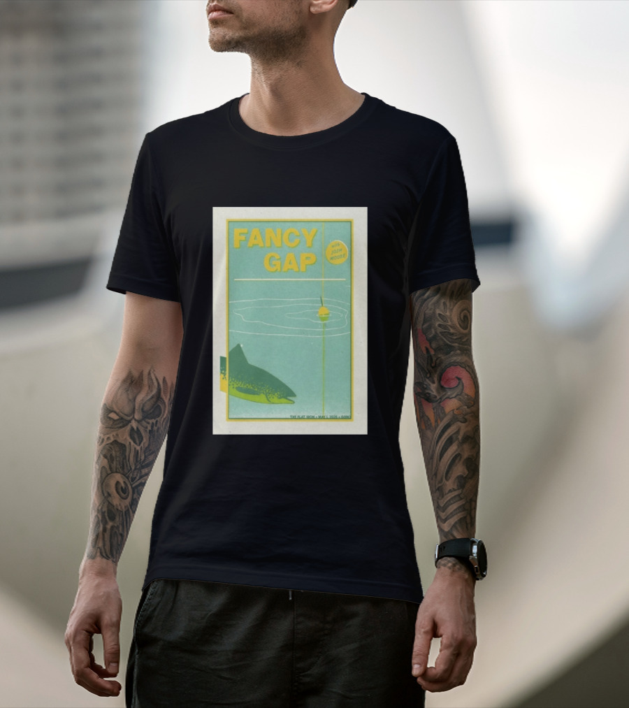 Fancy Gap May 1 2026 With Josh Moore At The Flat Iron Greensboro NC T-Shirt