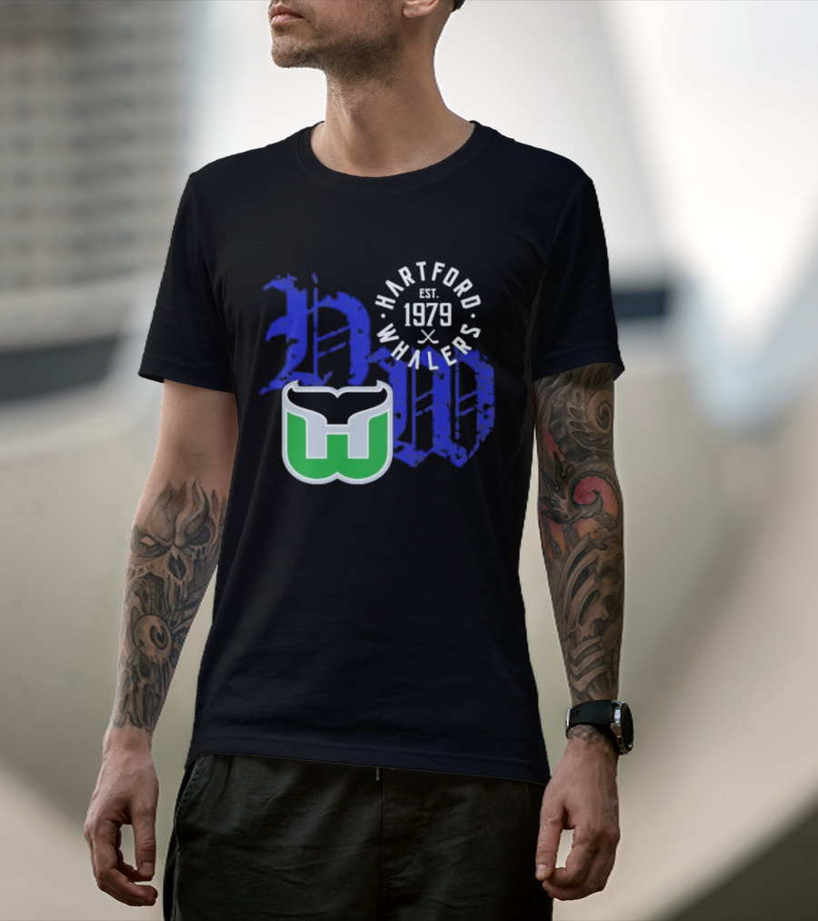 Hartford Whalers Est. 1979 NHL Iconic Team T-Shirt